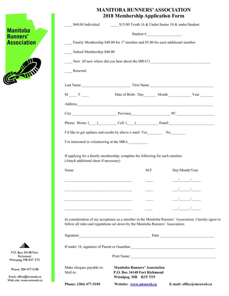 Manitoba Runners' Association