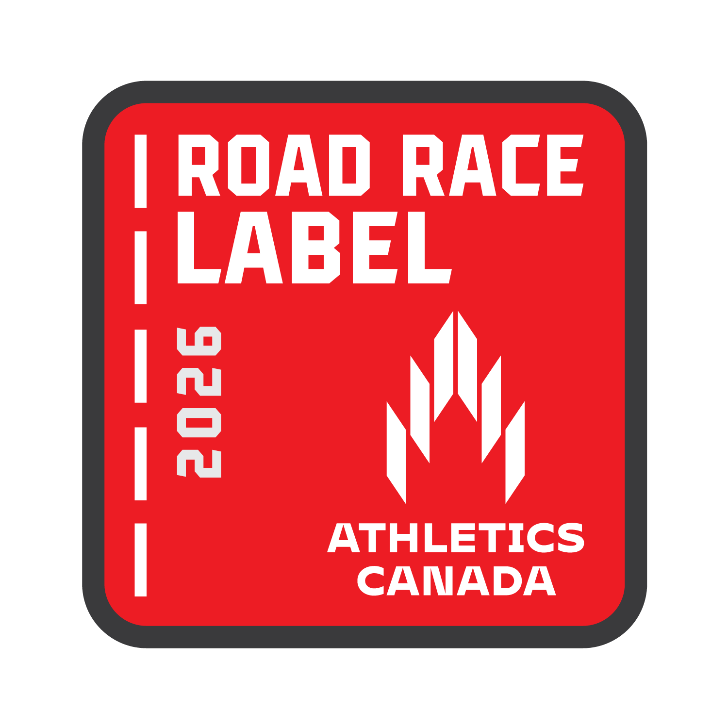 2026 Road Race Label – Manitoba Runners' Association